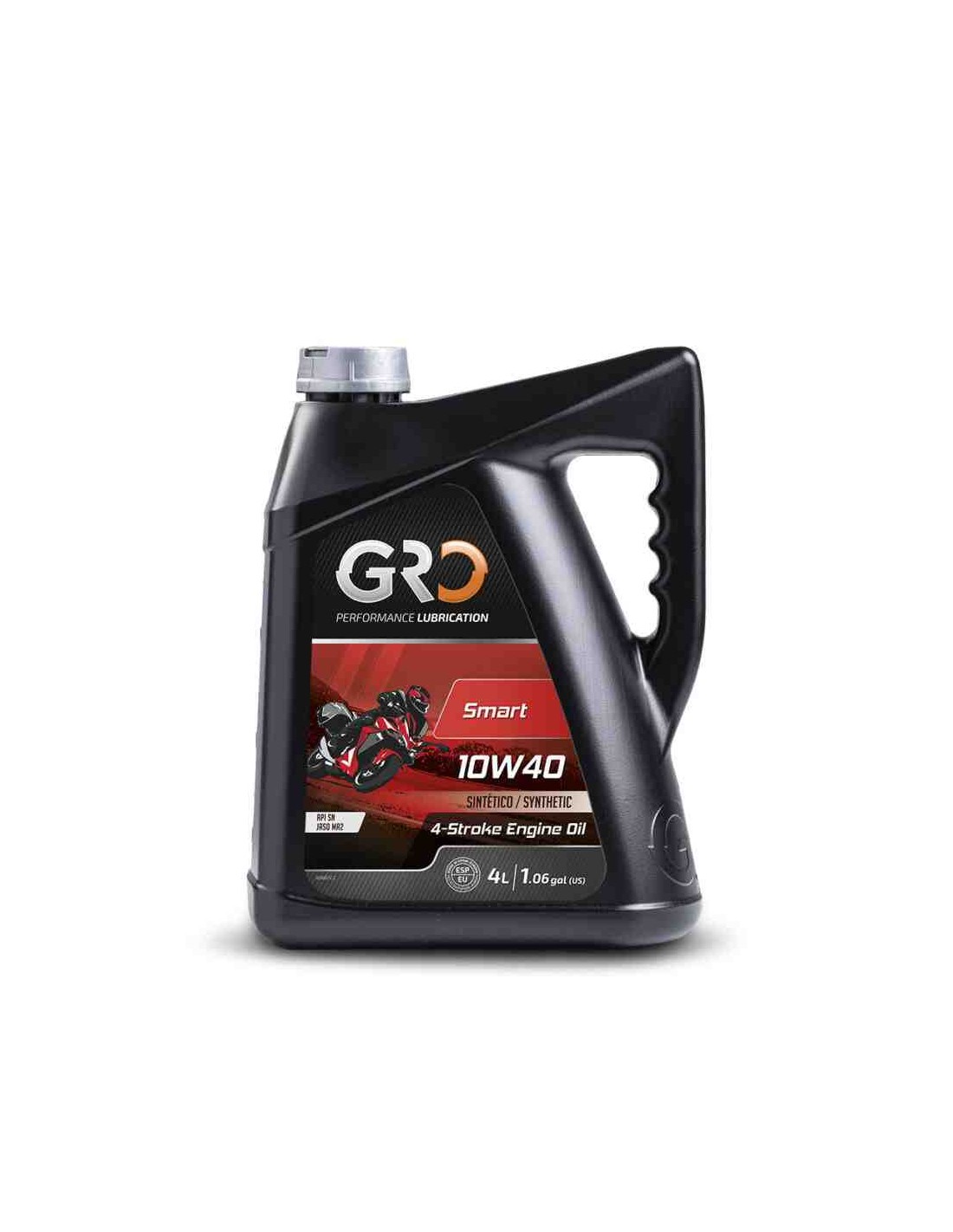 ACEITE GRO SMART 10W40 4 TIEMPOS - 4 LITROS