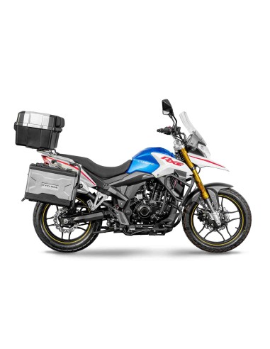 CYCLONE RX1 125 PRO EURO5+ BLANCA AZUL - ENDUROLEON